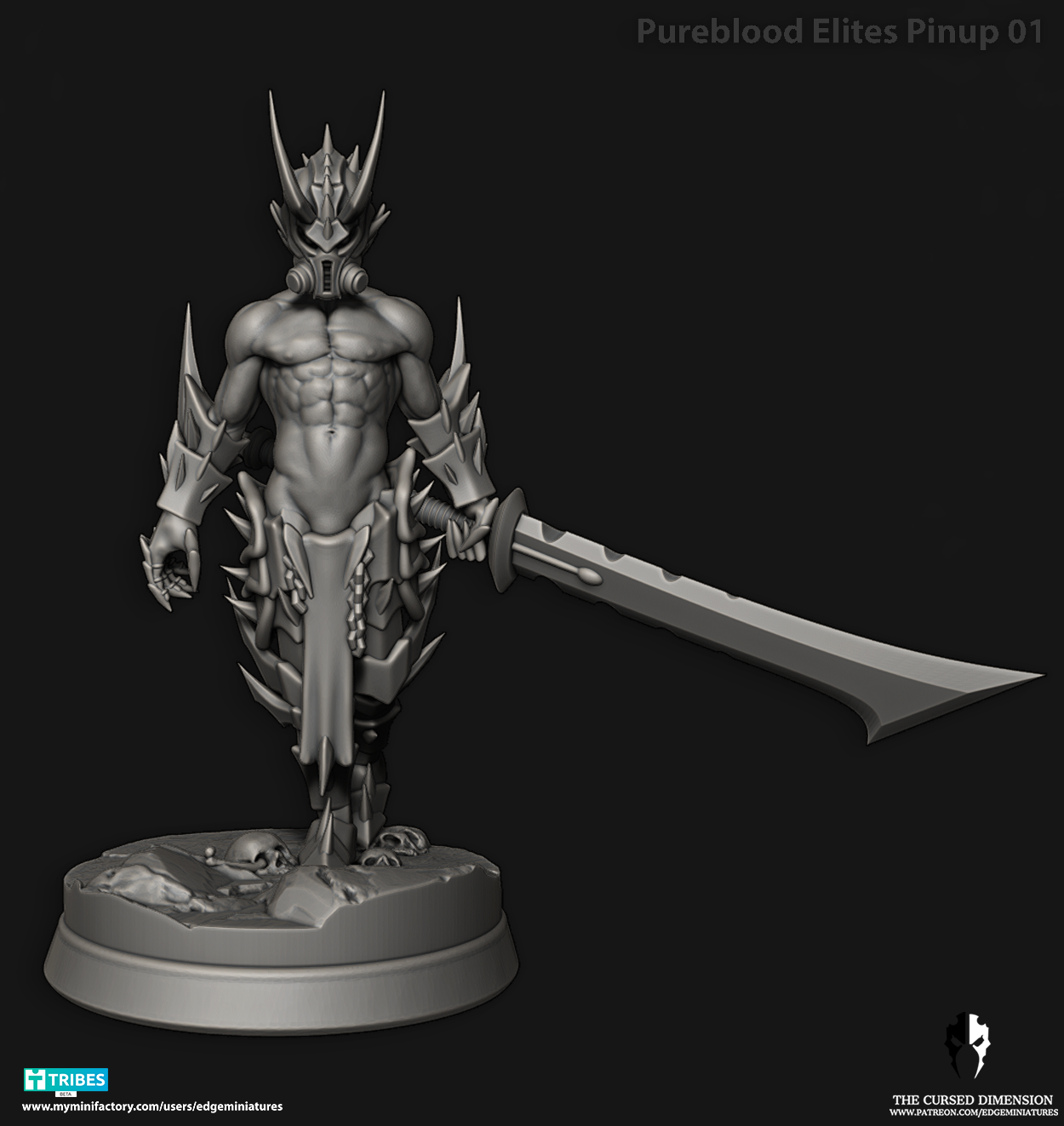 ⚔️ Pureblood Elite Warriors - Cursed Elves・ 3D File for ・Cults