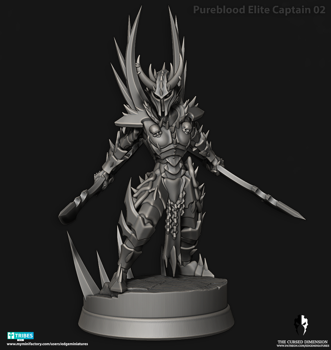 ⚔️ Pureblood Elite Warriors - Cursed Elves・ 3D File for ・Cults