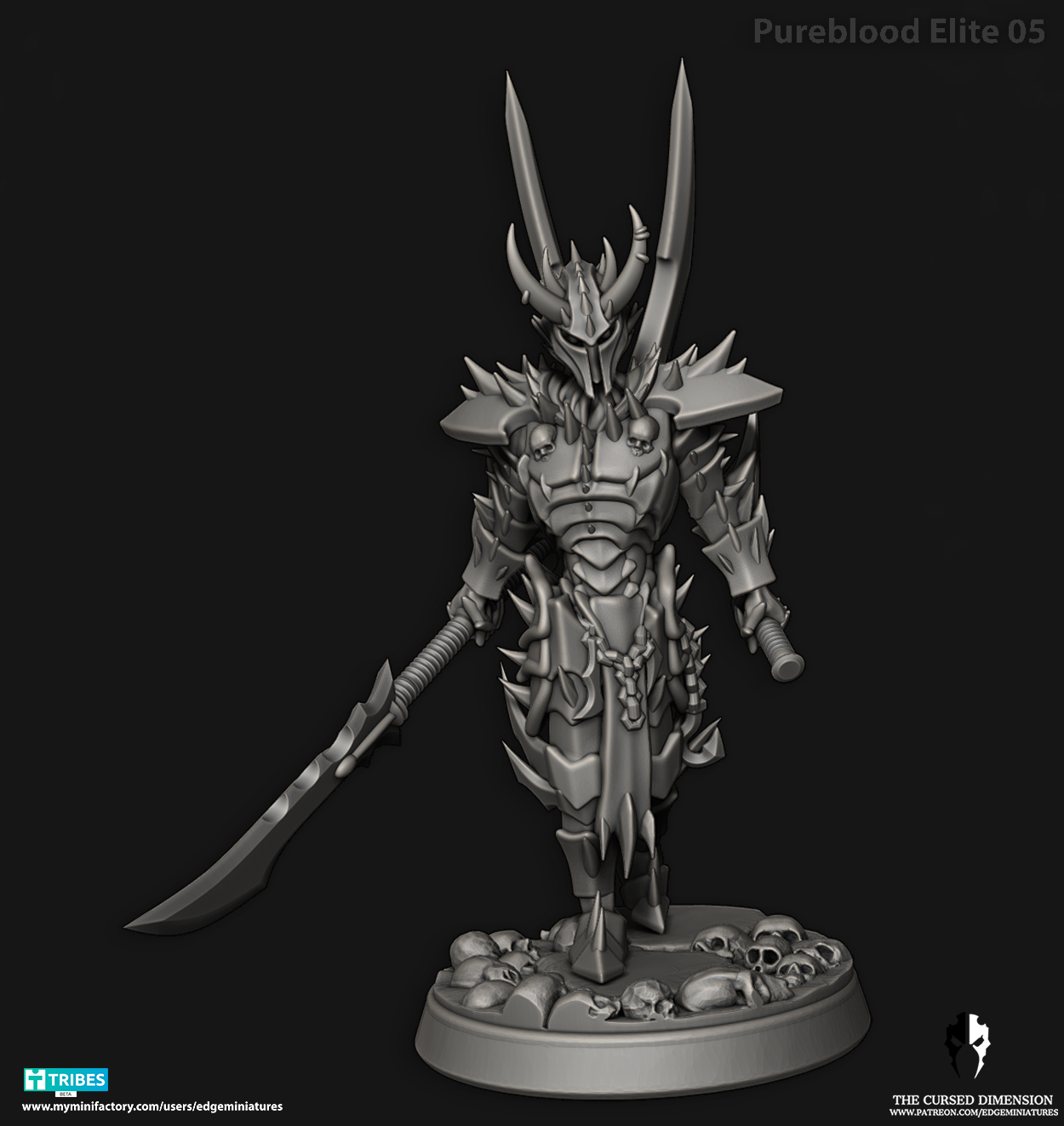 ⚔️ Pureblood Elite Warriors - Cursed Elves・ 3D File for ・Cults