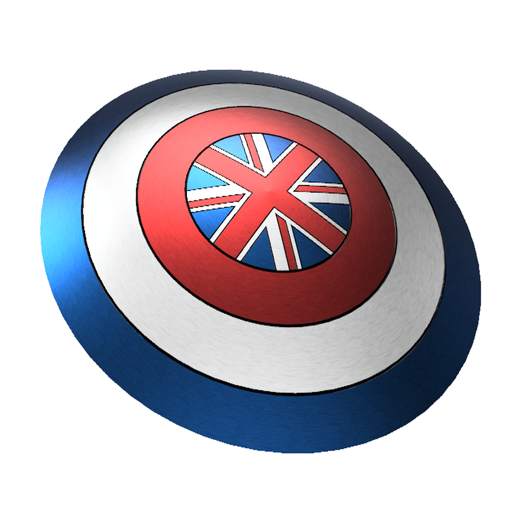 Free STL file Captain Britain Shield DOCTOR STRANGE 2 🛡️ ・3D printable ...