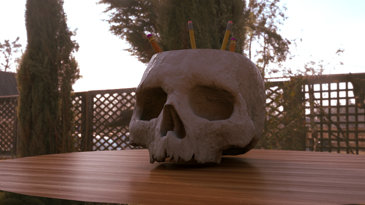 💀 Skull Pencil Container・Free STL File for ・Cults