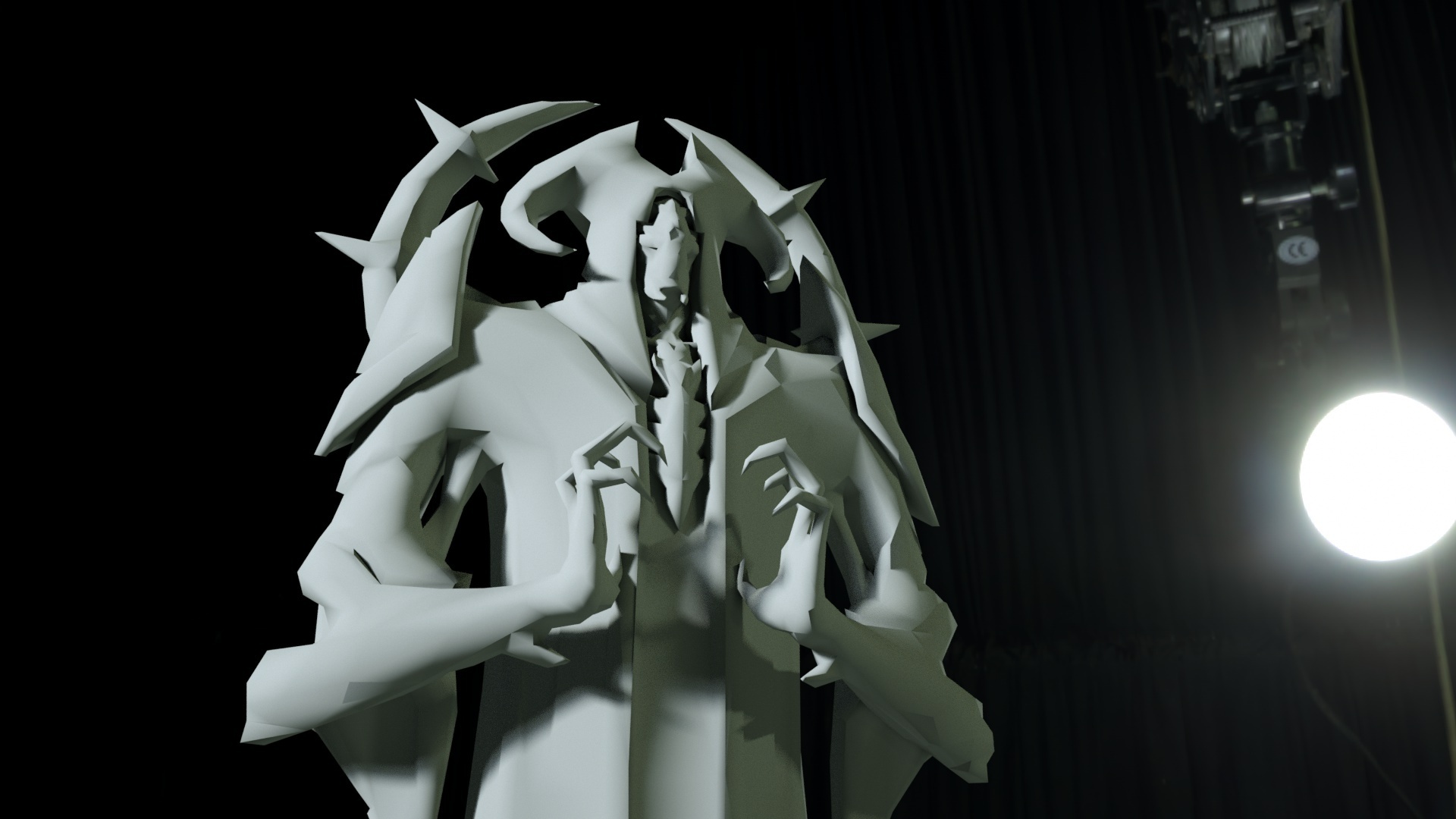 📱 Doom Eternal - Maykr Cult Statue・Free OBJ File for ・Cults