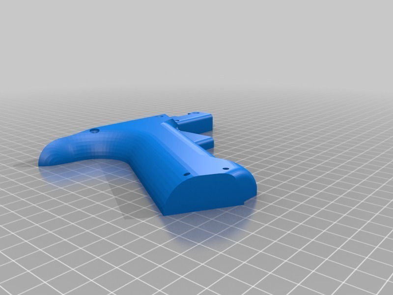 Free STL file Airsoft electric toy gun - grip 🔫 ・3D printer design to ...