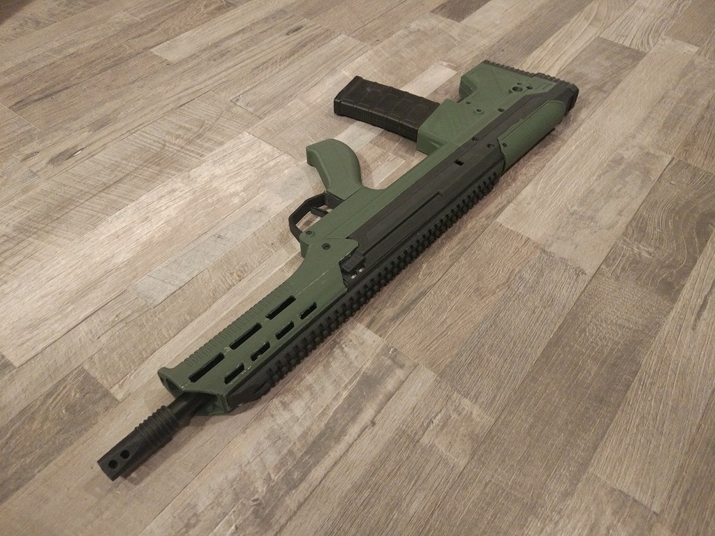 免费 STL 文件 Airsoft electric toy gun mk5 🔫 ・可下载模板和 3D 打印・Cults