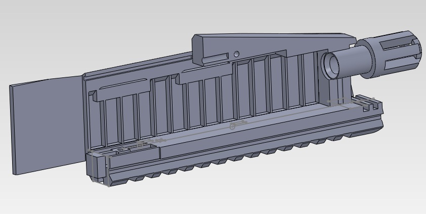 🔫 Airsoft electric toy gun - frontset・Free STL File for ・Cults