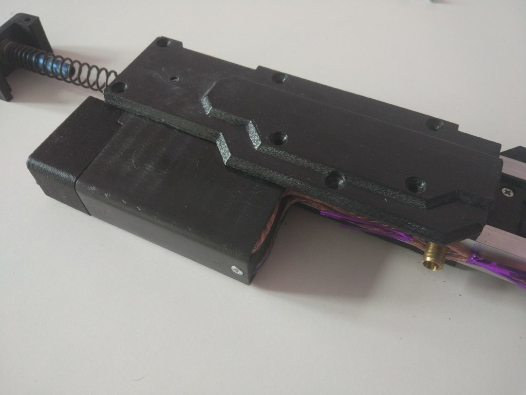 🔫 Airsoft electric toy gun mk3 - back body・Free STL File for ・Cults