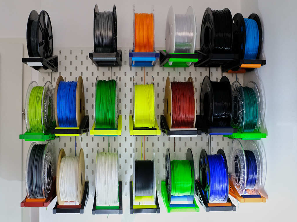 🪢 CheeseRoller - Ikea Skadis Spool Roller・Free STL File for ・Cults
