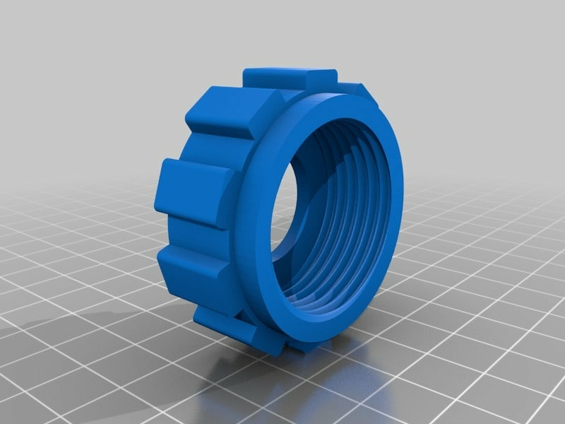 🛁 Washing machine drain hose 30mm siphon connector・Free STL File for ・Cults