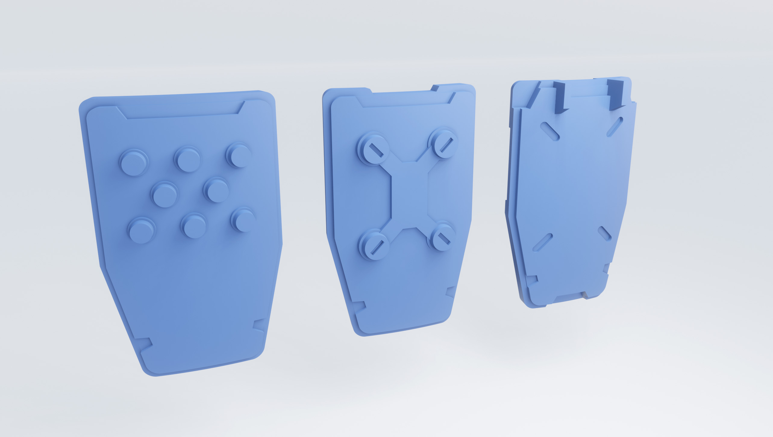 🌩️ Lightning Breacher Shield・ STL File for ・Cults