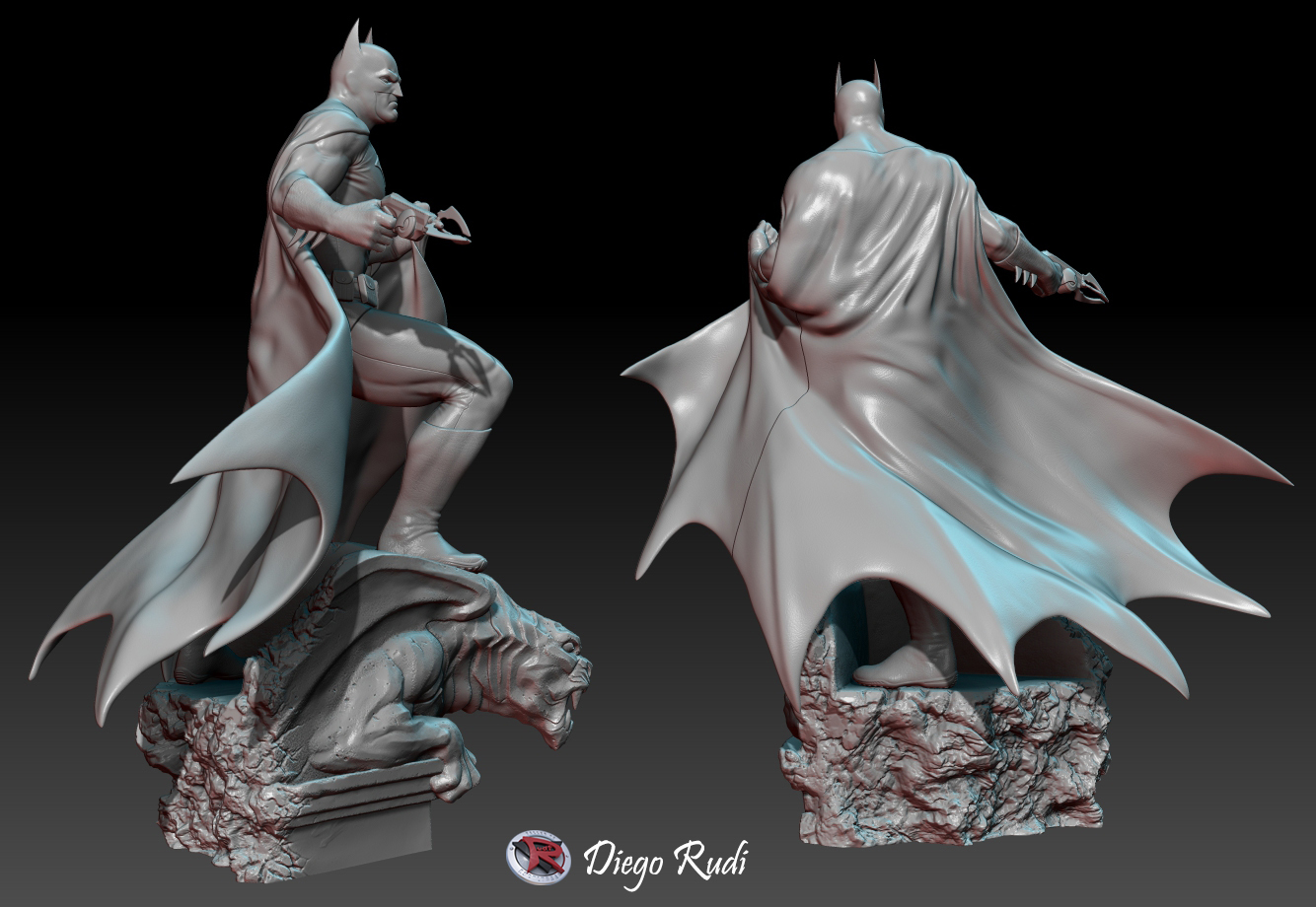 🦸‍♂️ Batman STL・ 3D File for ・Cults