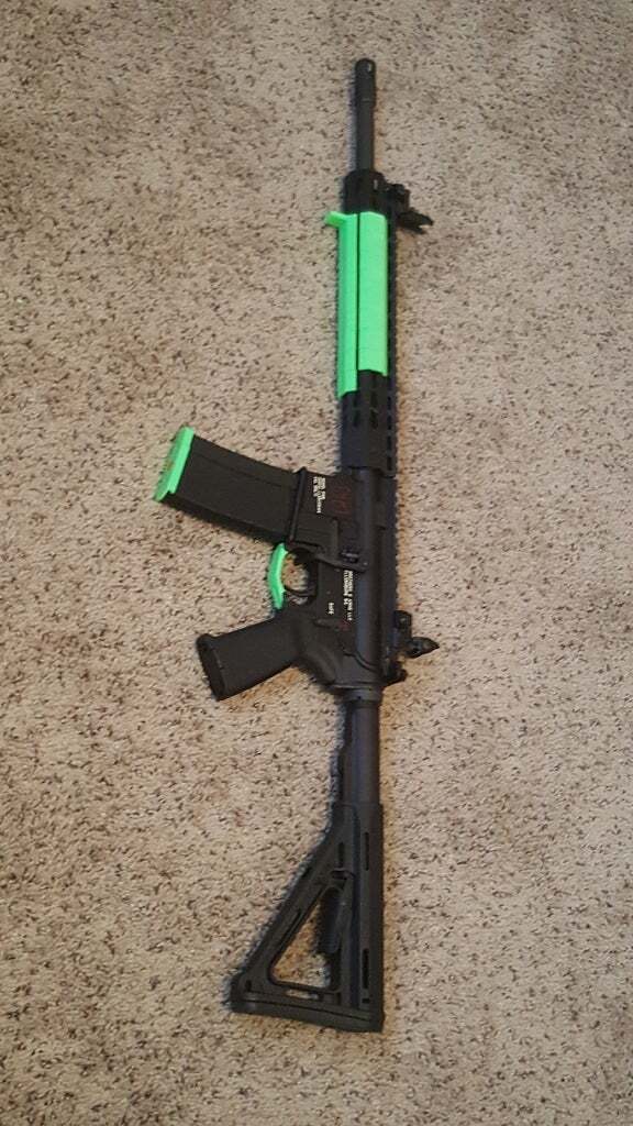 Free STL file Keymod Rail cover (Noveske Style) 👽 ・Design to download ...