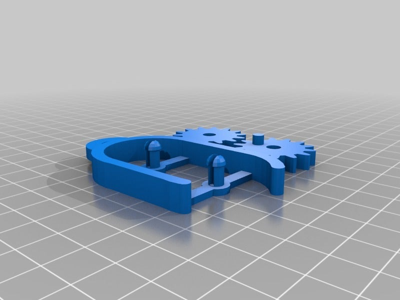⚙️ Another gear fidget keychain・Free STL File for ・Cults