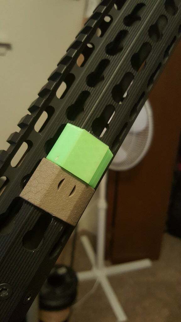 Free STL file Keymod Rail cover (Noveske Style) 👽 ・Design to download ...