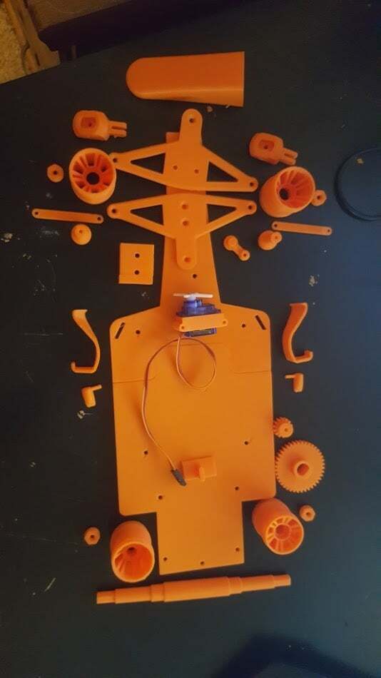 3D printing OpenRC F1 car - 1:10 RC Car・Cults