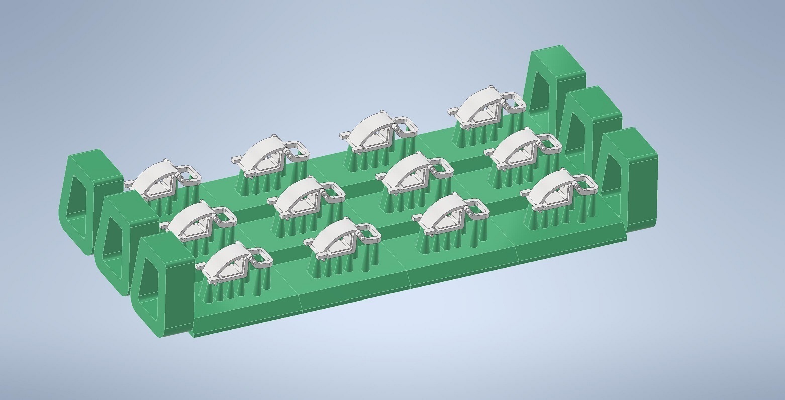 STL file 1/35 early panzer tool clamps 👽 ・3D printer model to download ...