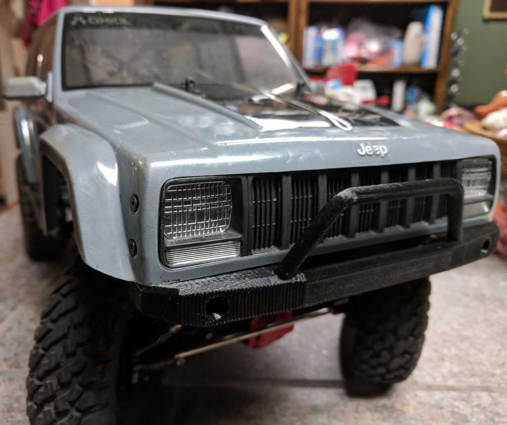 Работа "High Woods" Front Bumper for RC Crawlers с возможностью ...