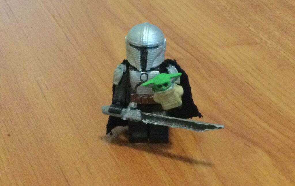 ⭐ Brick-like Darksaber・Free STL File for ・Cults