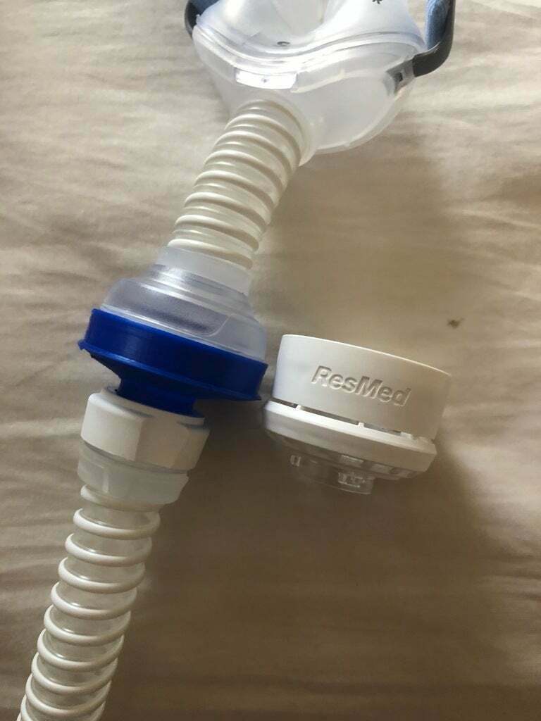 Archivo STL gratis Adaptador Resmed Airmini HumidX 👽 ・Modelo de ...