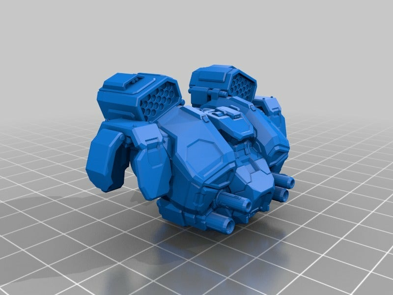 Free STL file MWO - Warhammer IIC ⚔ ・3D printing idea to download・Cults