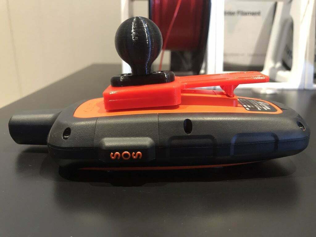 🎣 Garmin InReach Spine Mount・Free STL File for 3D printing・Cults