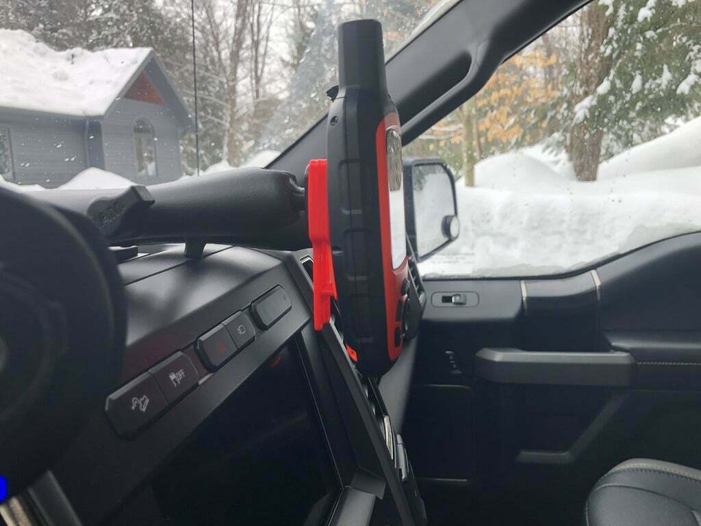 🎣 Garmin InReach Spine Mount・Free STL File for 3D printing・Cults