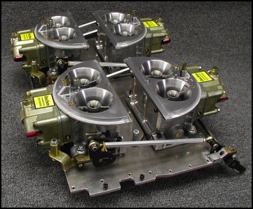 🏎️ Holley Split Dominator Carb Drag Racing Intake・ STL File for ・Cults