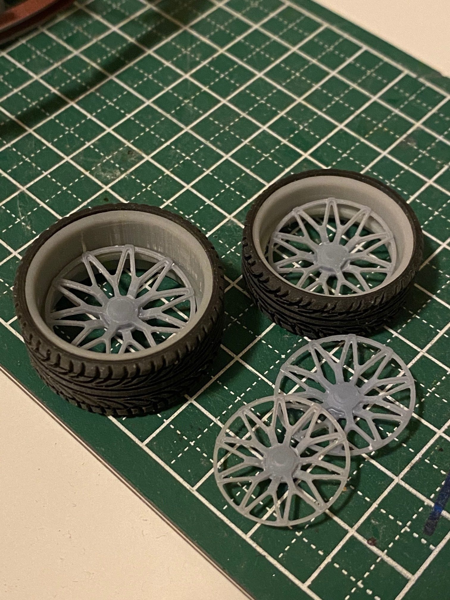 🛞 20inch Schott Clever Levers Wheels 3 offsets w Tires・ STL File for ・Cults