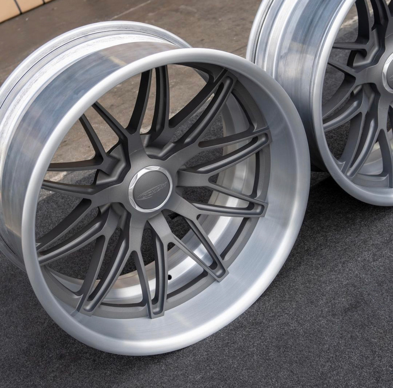 🛞 20inch Schott Clever Levers Wheels 3 offsets w Tires・ STL File for ・Cults