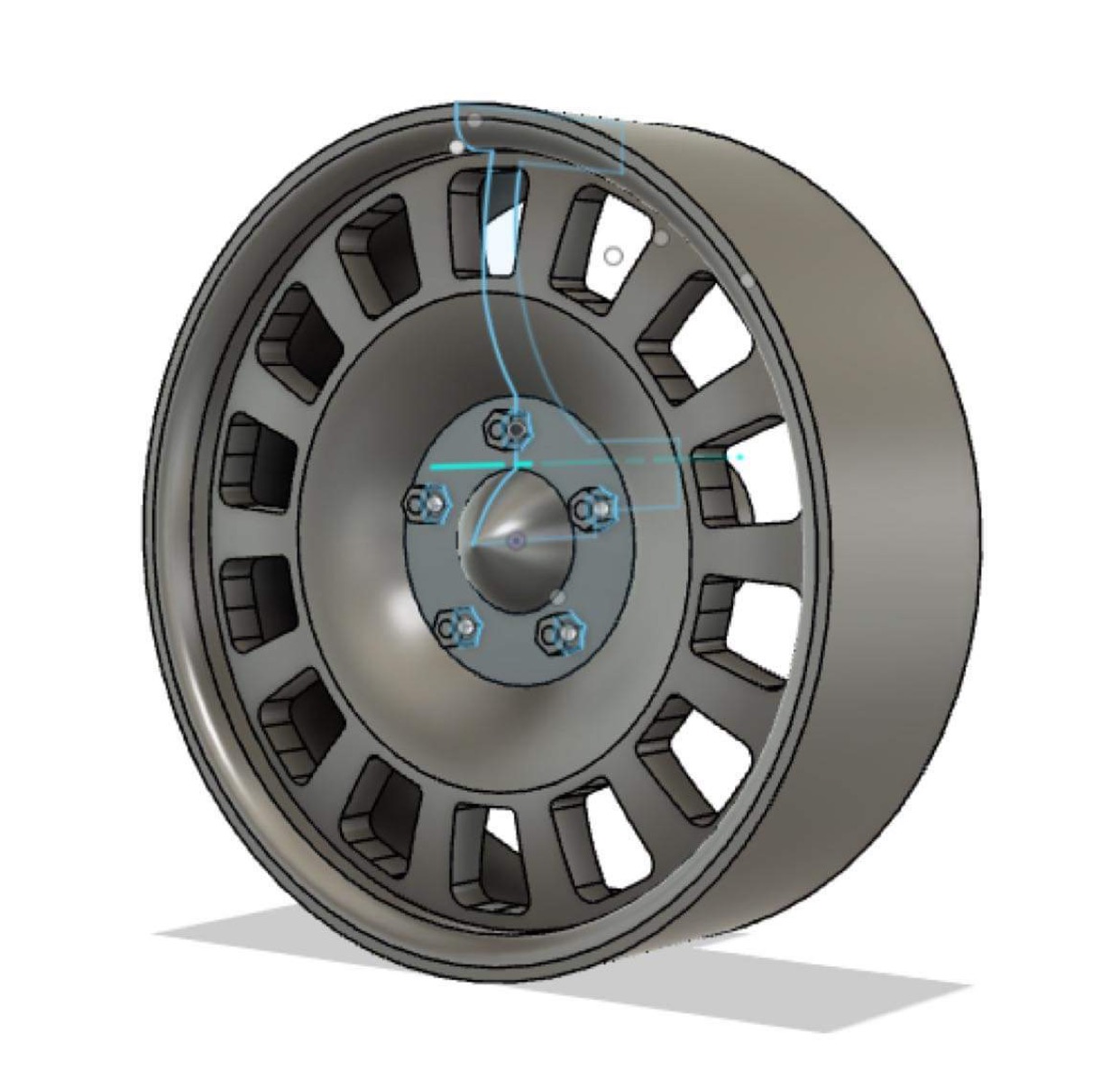 STL file 22INCH STEEL WHEELS ARTILLERY 3 VERSIONS BY FUNKY JAS 🧨・3D ...