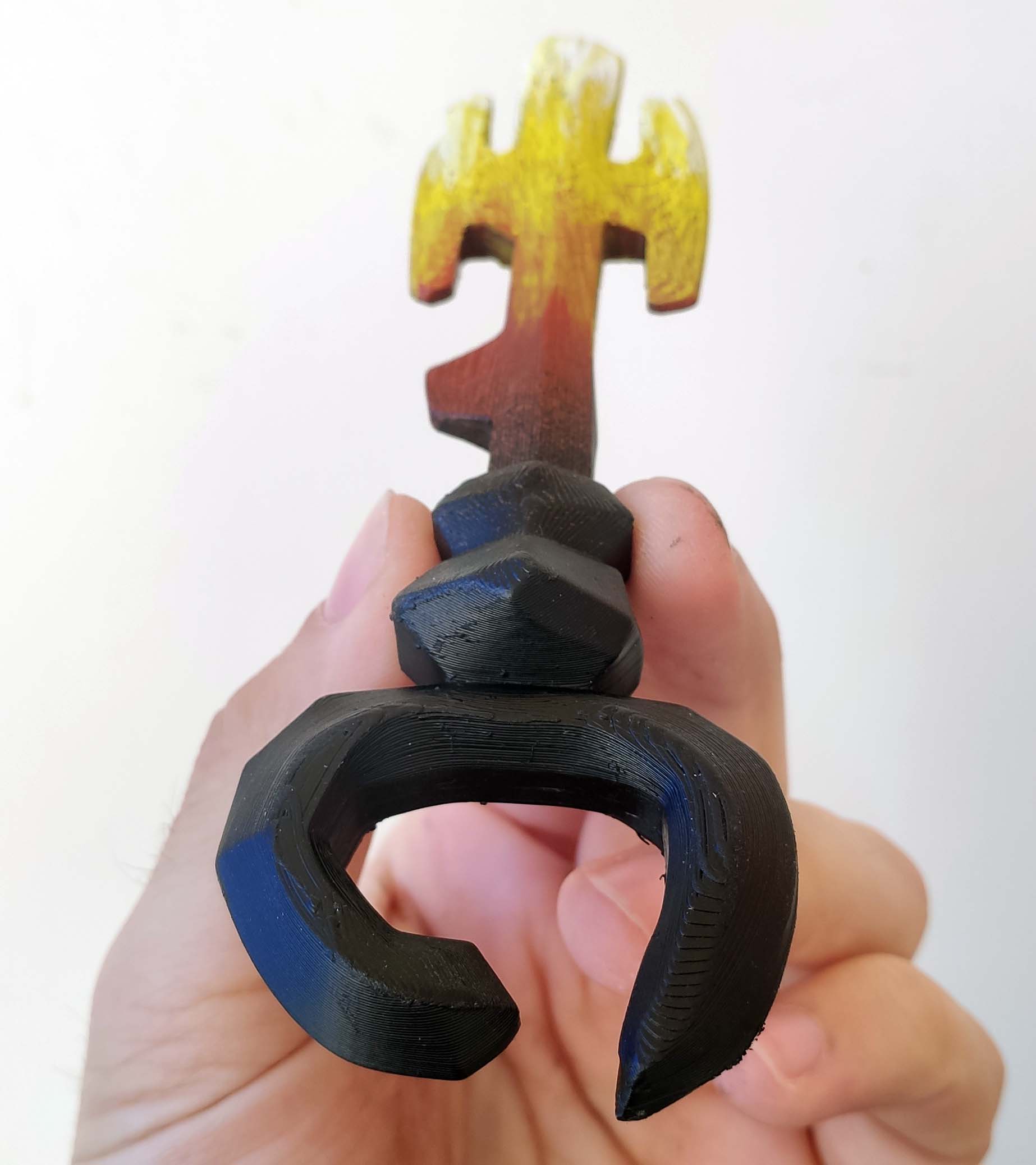 STL file Ashen Key - Sea Of Thieves 🔑 ・3D print object to download・Cults