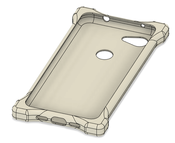 Fichier STL gratuit Étui de protection pour Pixel 3a 📱 ・Plan imprimable ...