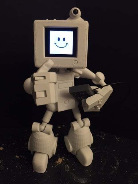 Cymon Jouet Robot Entièrement Posable imprimable en 3D・Cults