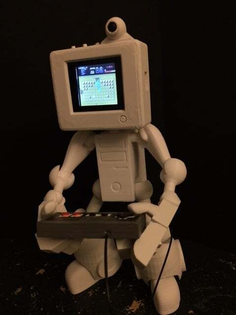 Cymon Jouet Robot Entièrement Posable imprimable en 3D・Cults