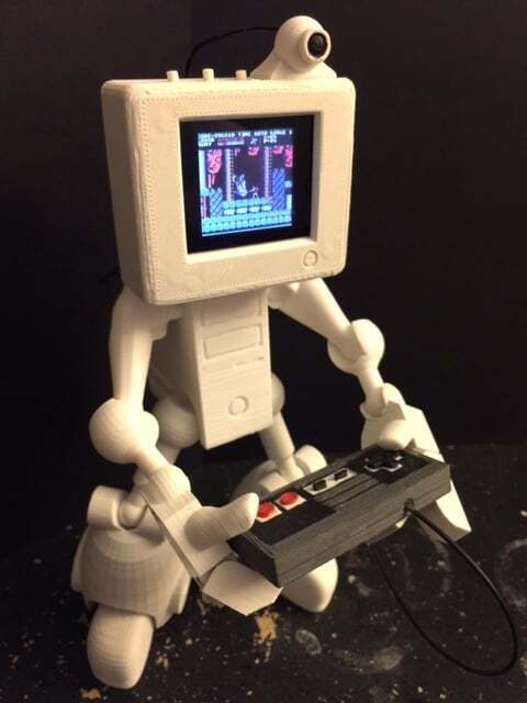 Cymon Jouet Robot Entièrement Posable imprimable en 3D・Cults