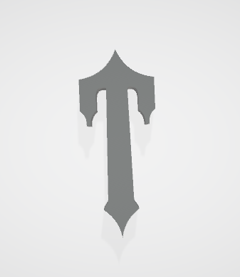 🎵 trapstar logo・ STL File for ・Cults