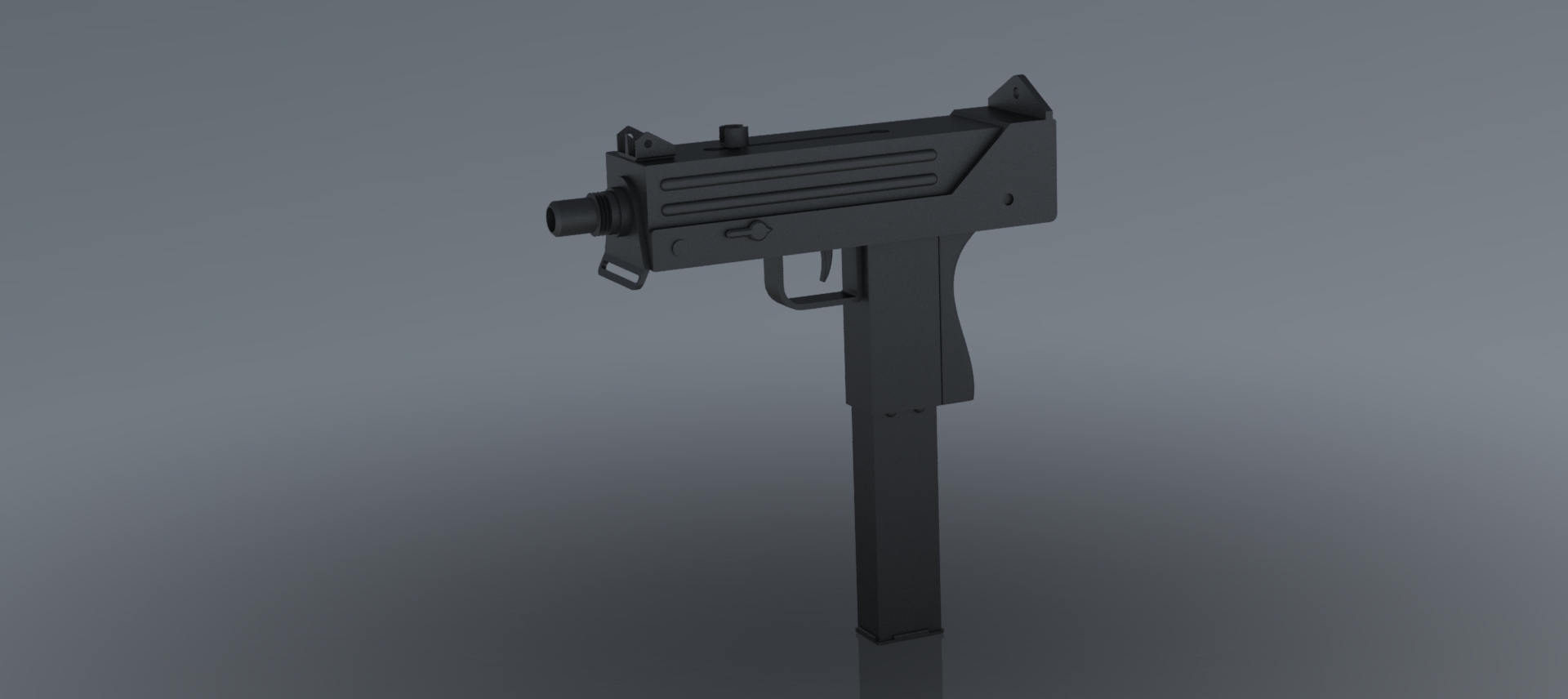 🔫 mac 10・ STL File for ・Cults