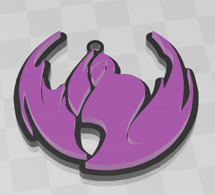 3D file Ahjin Guild Keychain 🗝️ ・3D print object to download・Cults
