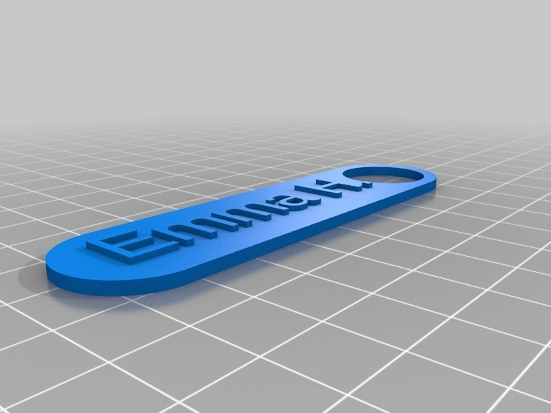 Free STL file Emma Keychain 🗝️ ・3D printer design to download・Cults