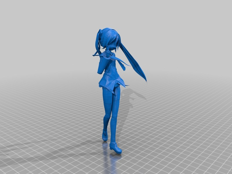 👥 Hatsune Miku・Free 3D File for ・Cults