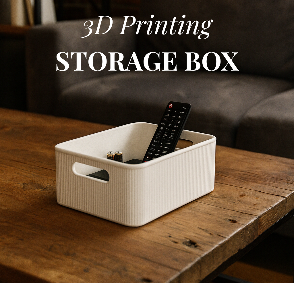 📦 Storage Box with Side Handle, 3D Printed Organizer Bin・Free 3D File ...
