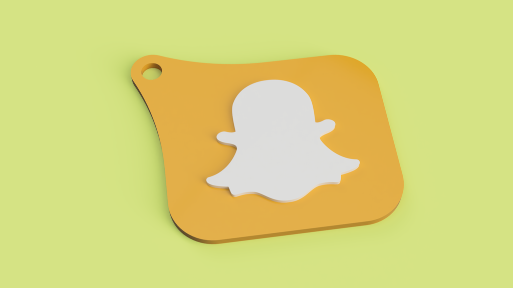 🗝️ Llaveros con el logotipo de Snapchat (versiones en relieve y ...