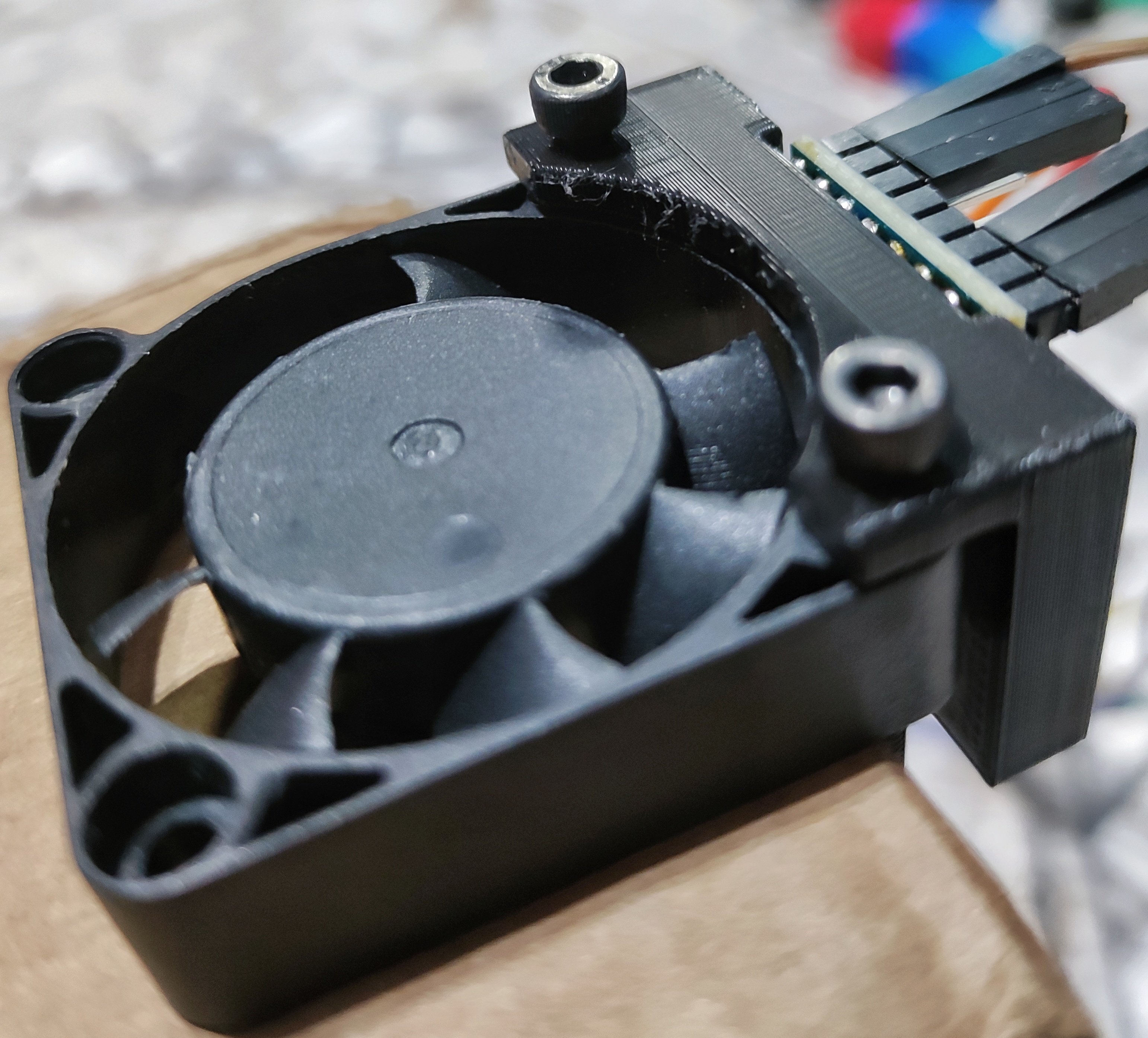 3D printable ADXL345 4010/4020 Fan Mount・Cults