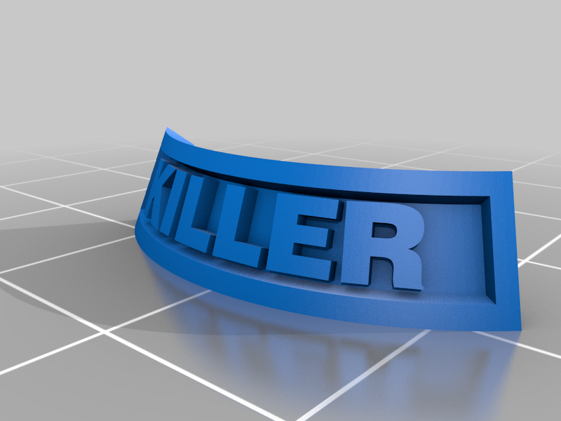 🚗 Name tags - Corps grinder・Free STL File for ・Cults