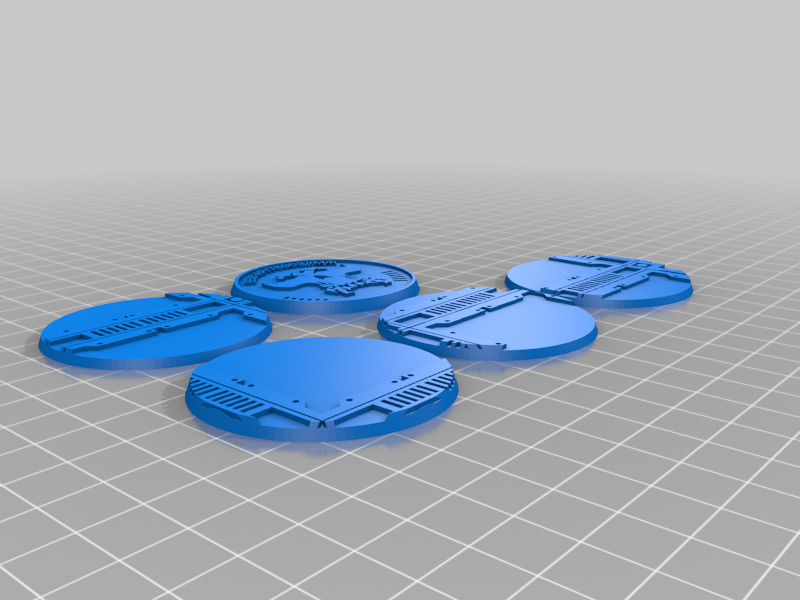 ⚔ Battle area bases・Free STL File for ・Cults