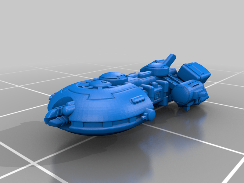 🚀 BFG Conversion: Tau Orca v1・Free 3D File for ・Cults