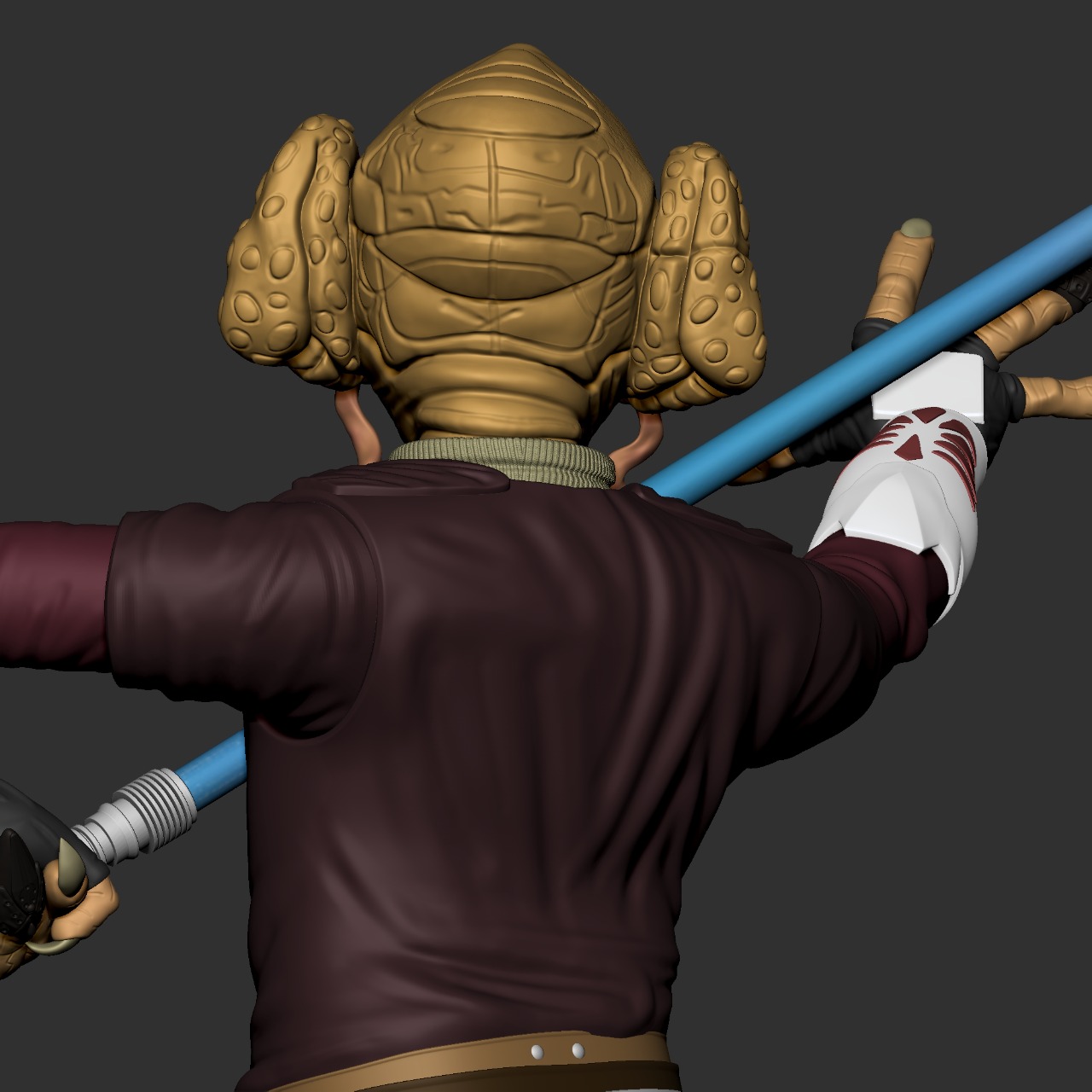 STL file Plo Kloon clone wars 🎨 ・3D printing template to download・Cults