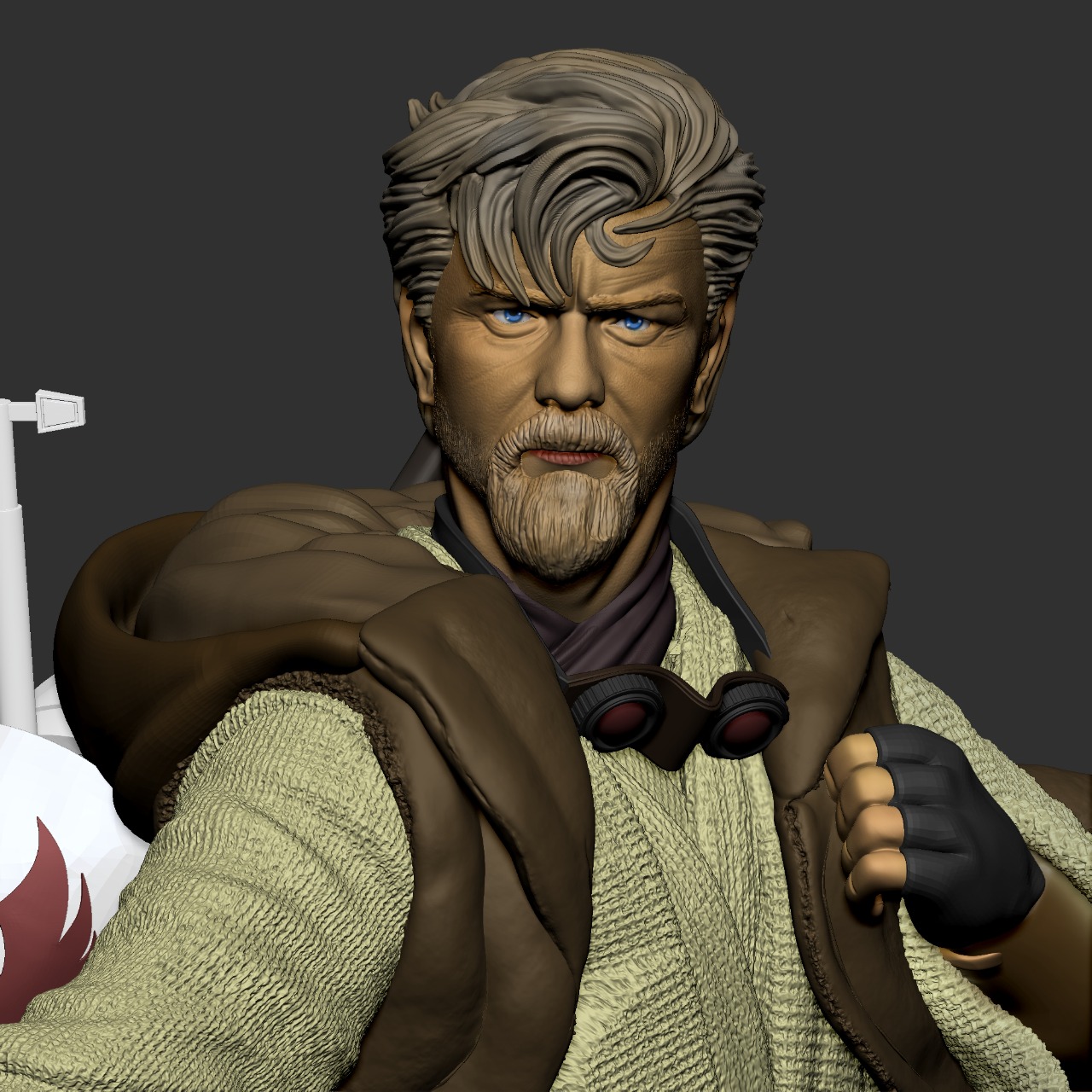 STL file Obi Wan Kenobi Clone Wars V2 🎨 ・3D print design to download・Cults