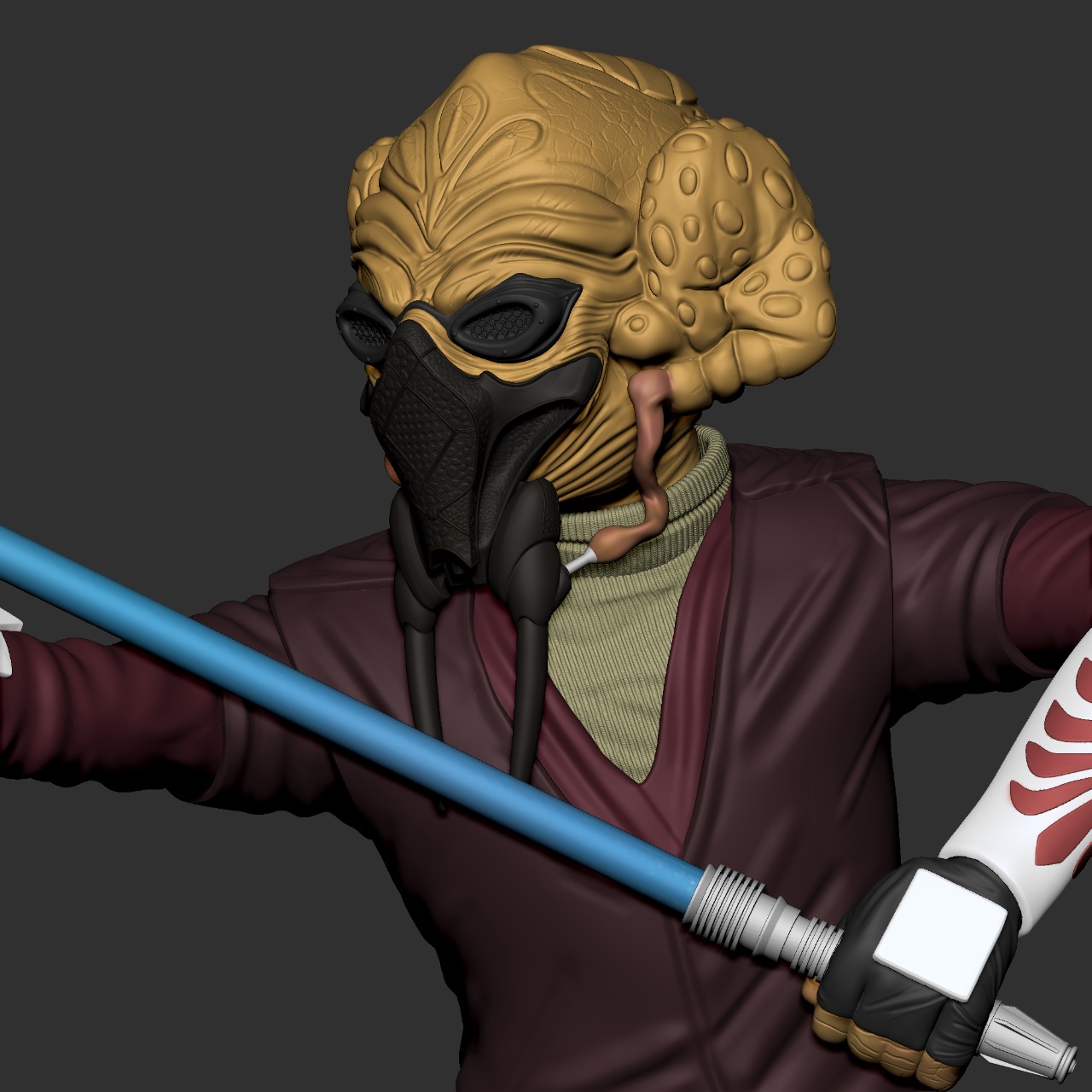 STL file Plo Kloon clone wars 🎨 ・3D printing template to download・Cults