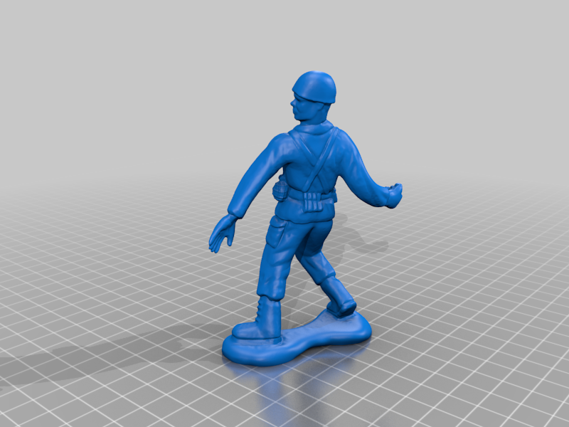 Free STL file Toy Soldier 2 Detailed 🫡 ・3D print model to download・Cults