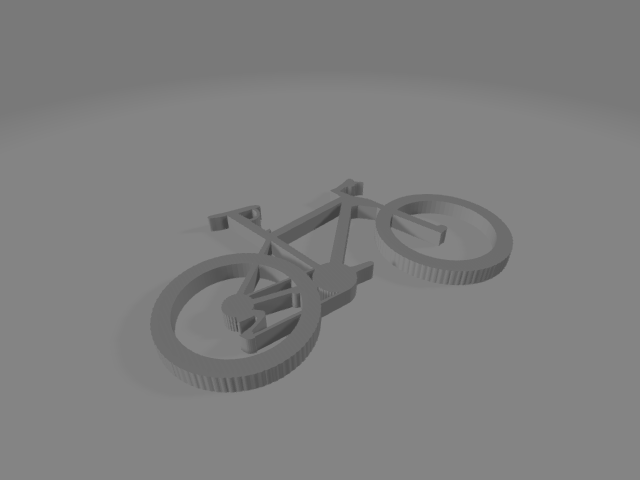 🚲 Premium Bicycle Keychain・ STL File for 3D printing・Cults
